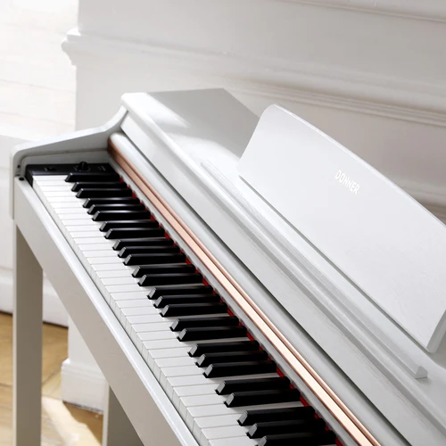 Donner DDP-100 Black, 88 Key Weighted Hammer Action Upright Digital ...